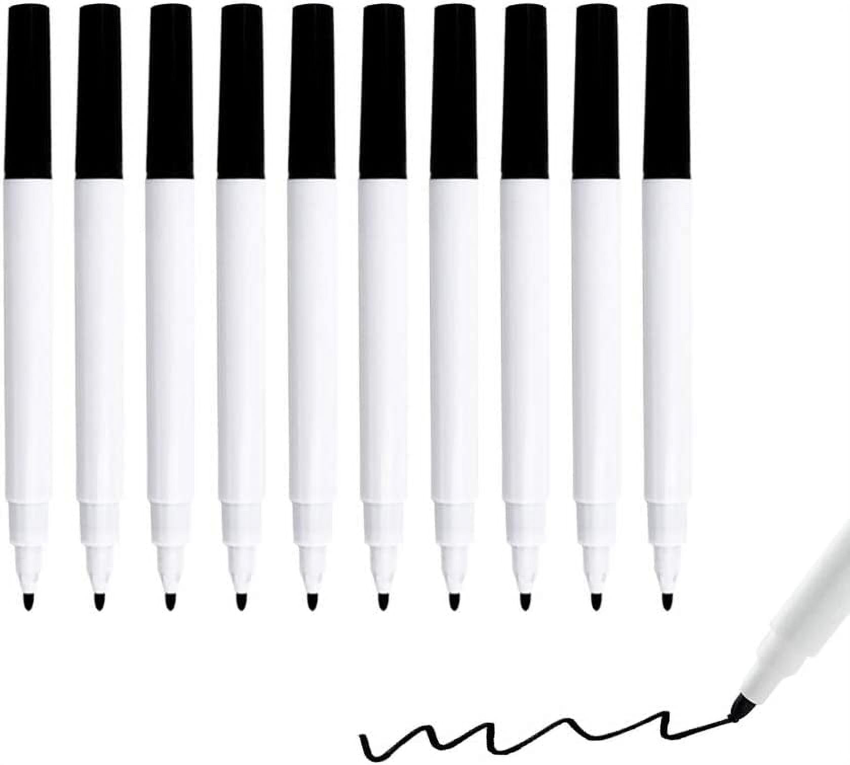 RETON 30 Pcs Whiteboard Pens, 4 Inch Mini Dry Erase Markers, White ...