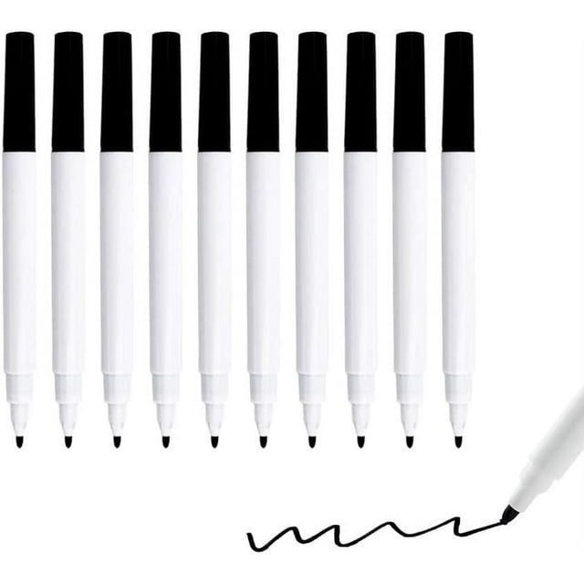 RETON 30 Pcs Whiteboard Pens, 4 Inch Mini Dry Erase Markers, White ...