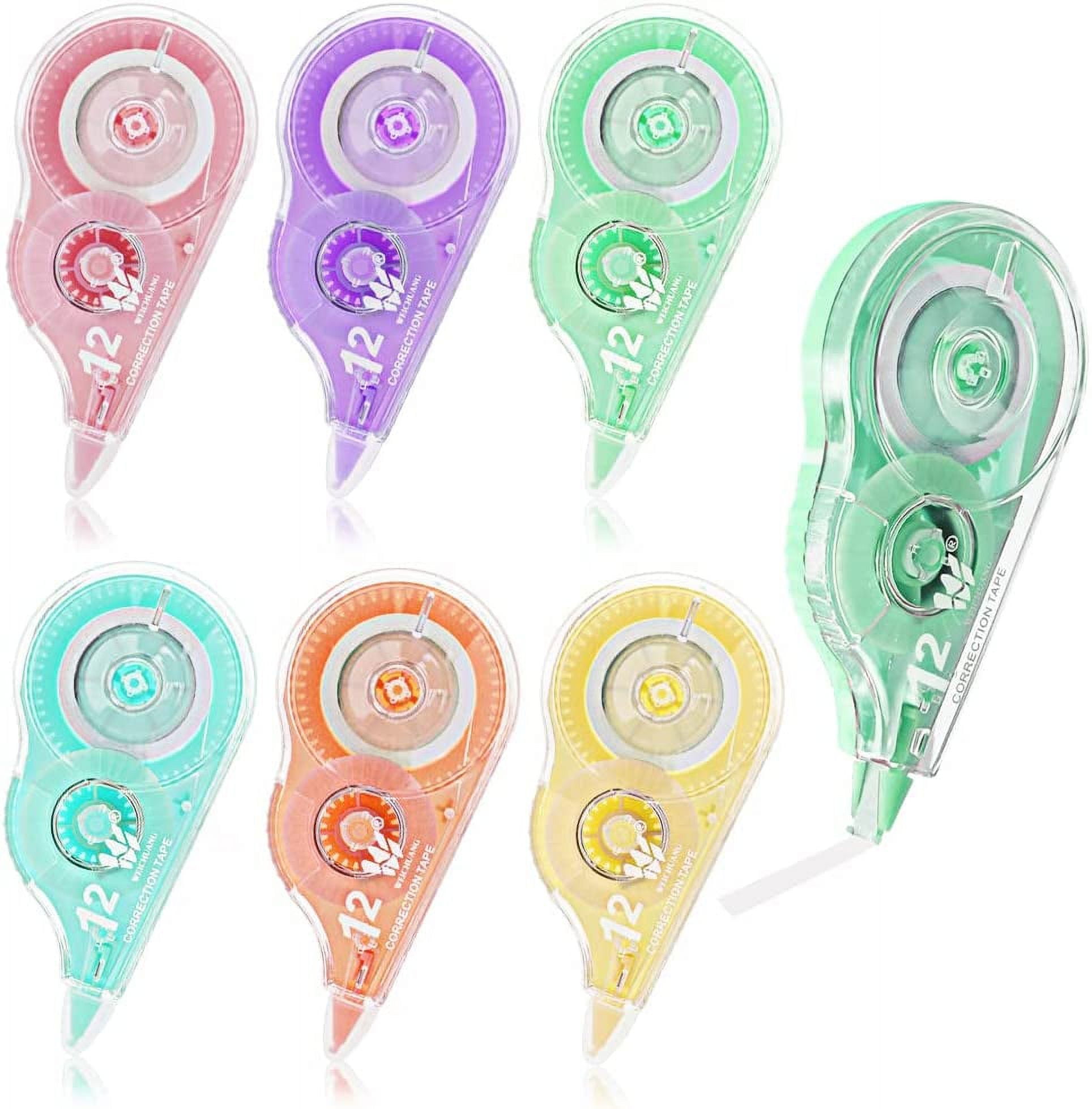 RETON 6 Pcs Correction Tapes, White Out Tape, Correction Tape Eraser 39 ...
