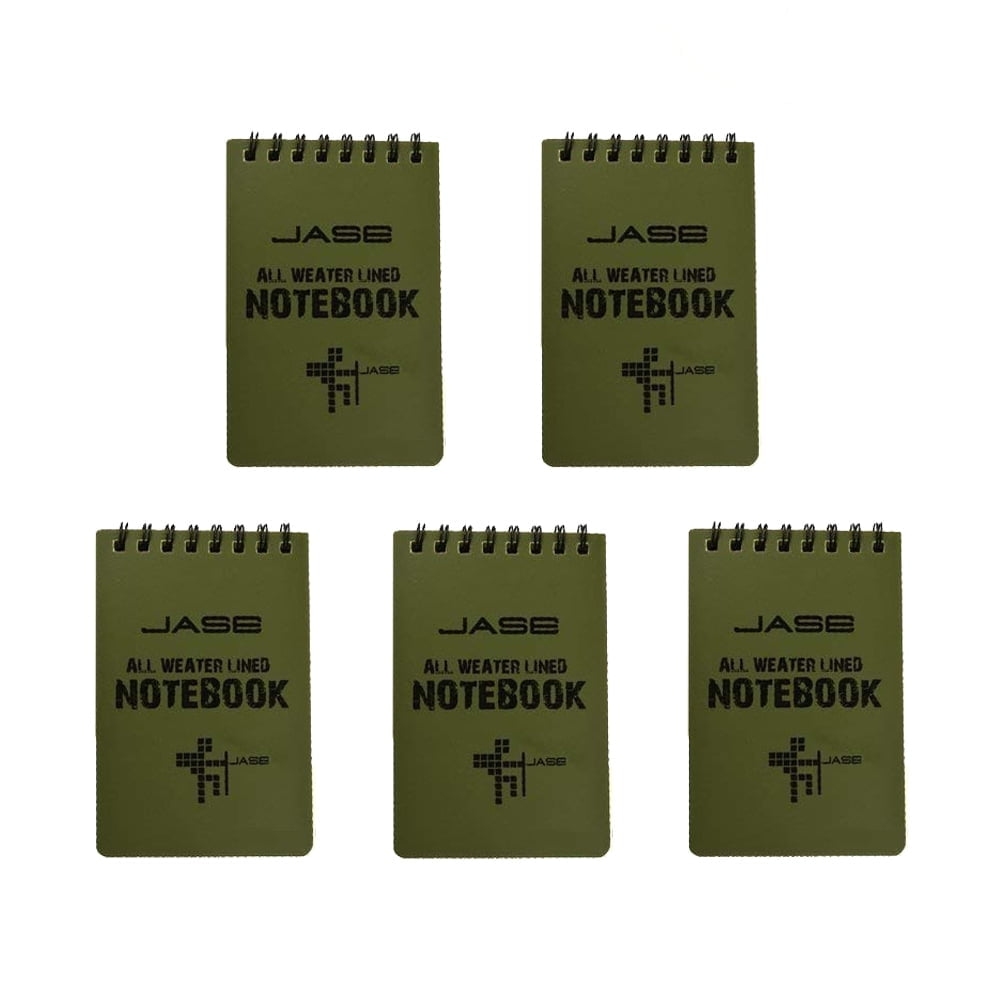 RETON Pocket Notebooks Set of 5, Small 3 x 5in Spiral Notepad, Little ...