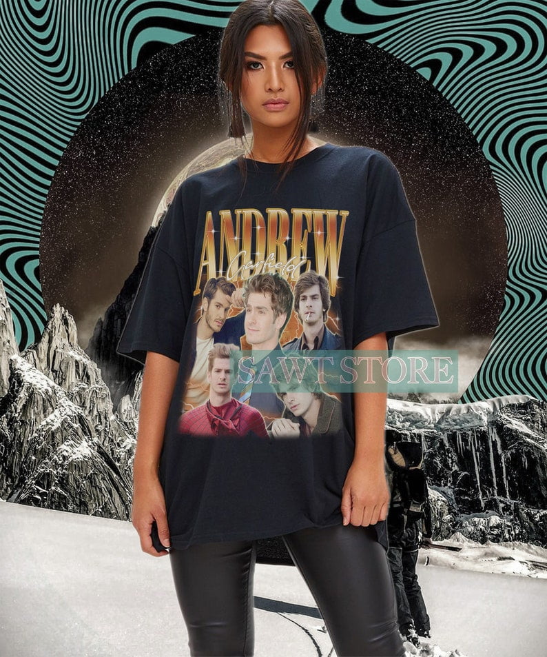 RETRO ANDREW GARFIELD Shirt | Andrew Garfield Homage Tshirt | Andrew ...