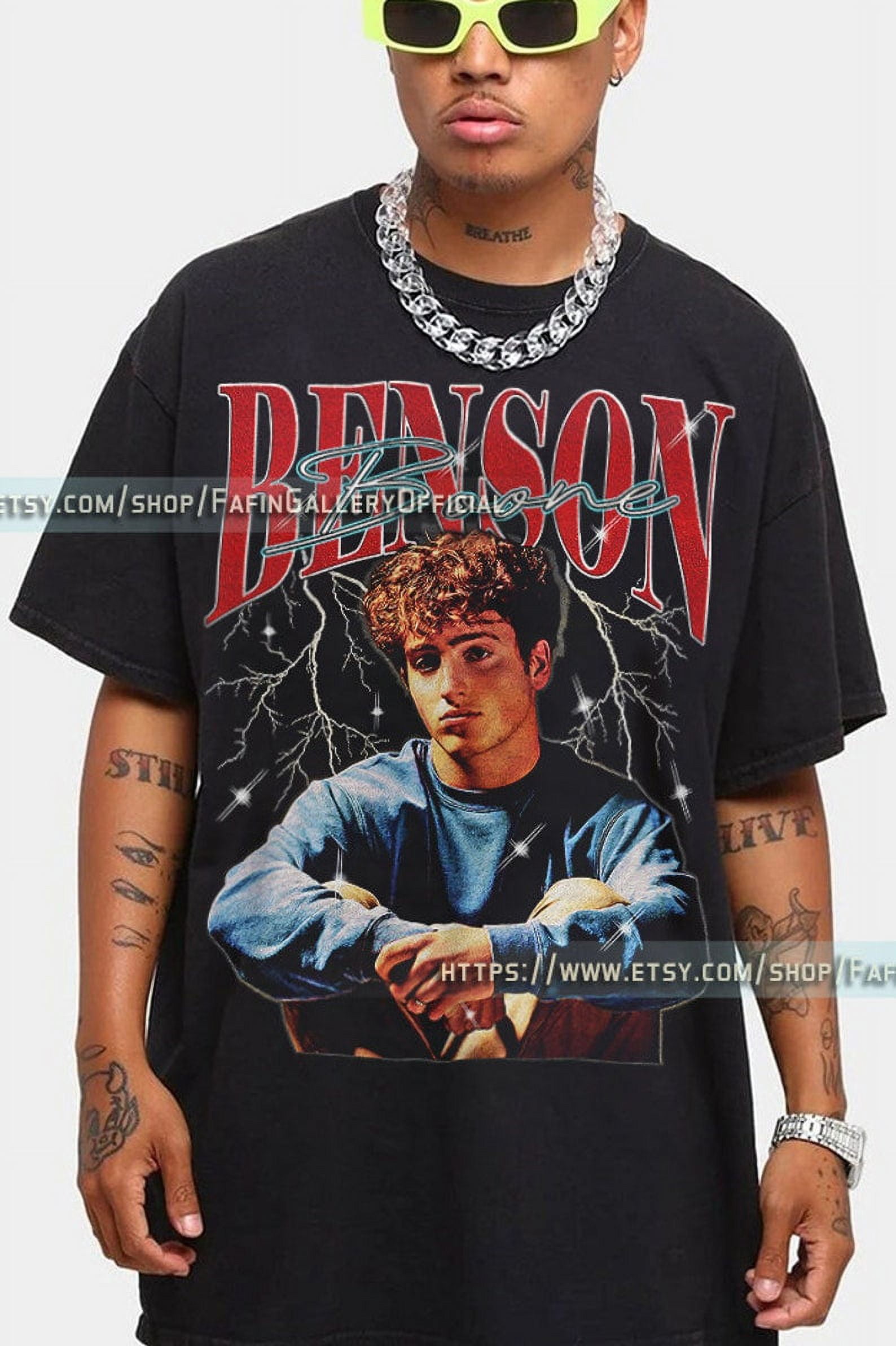 RETRO BENSON BOONE Shirt, Benson Boone Vintage, Benson Boone Homage ...