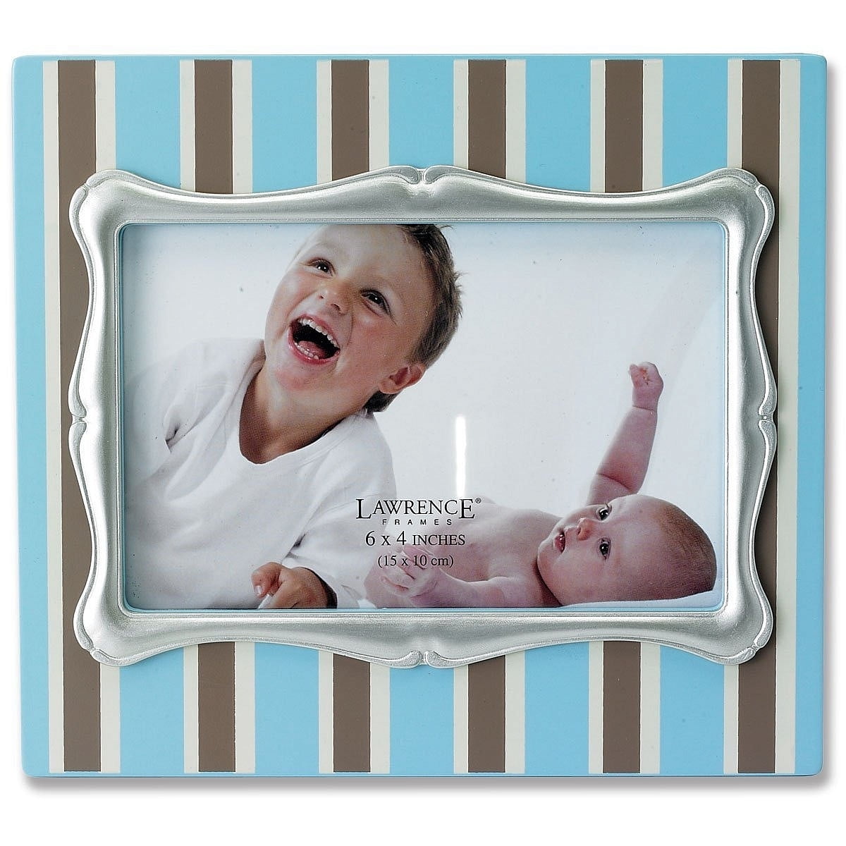 RETRO BLUE PINSTRIPE by Lawrence Frames - 6x4 - Walmart.com