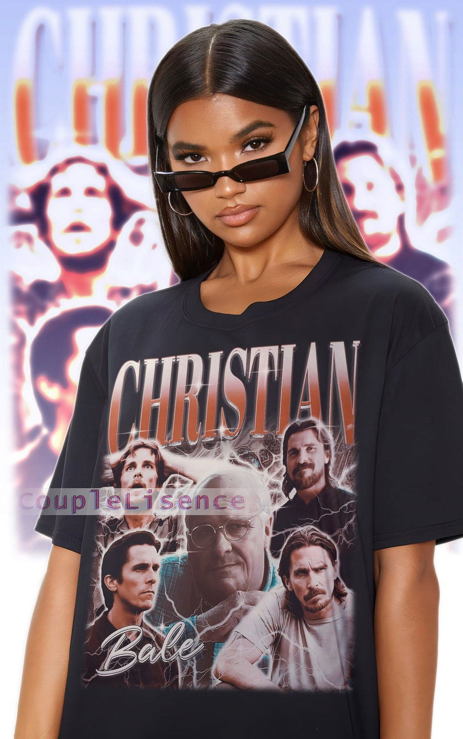 RETRO CHRISTIAN BALE Vintage Shirt | Christian Bale Homage Fan Tees ...