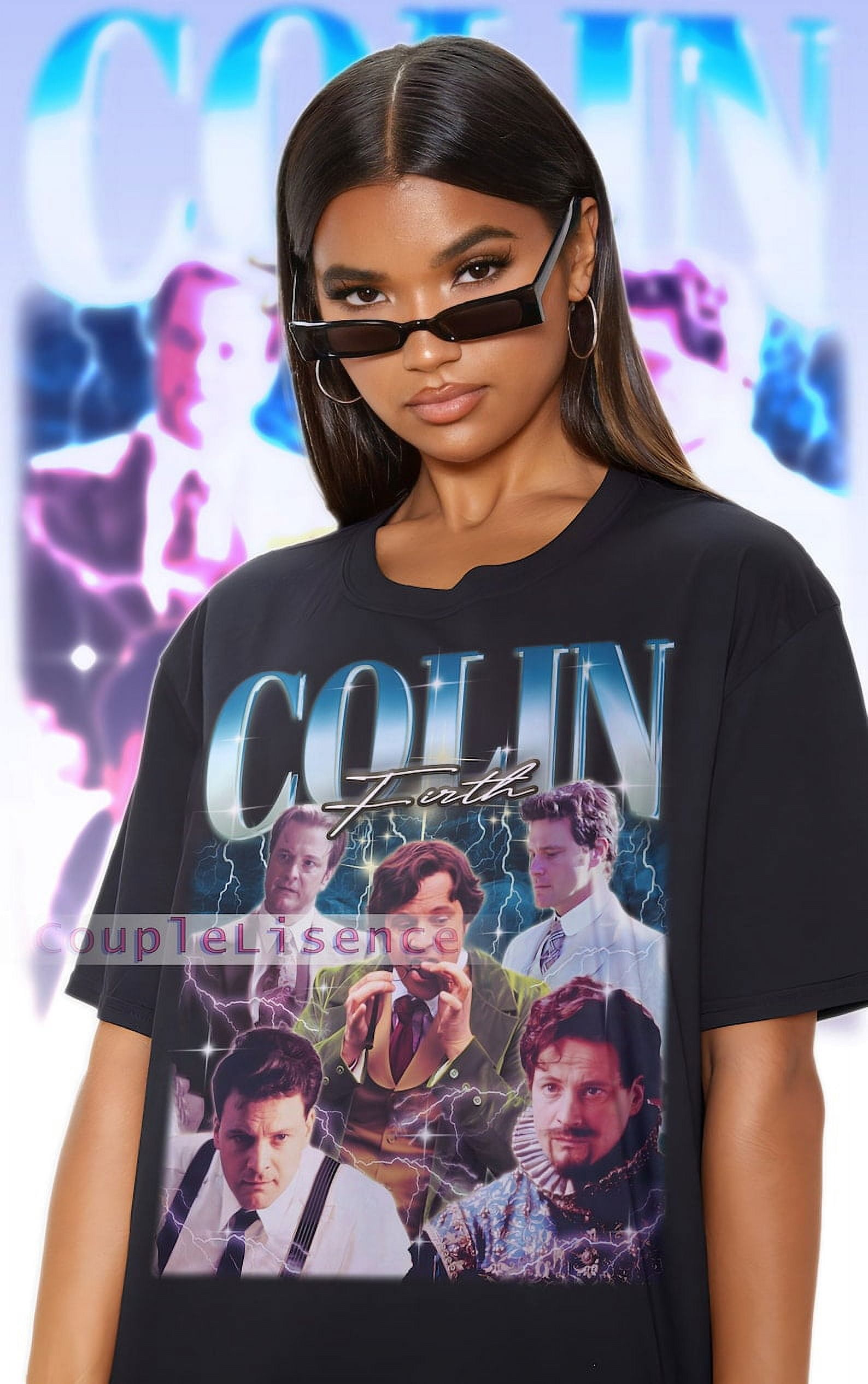 RETRO COLIN FIRTH Vintage Shirt | Colin Firth Homage Fan Tees | Colin ...