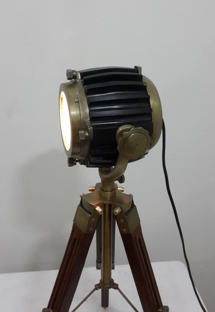 RETRO DESIGNERS TABLE LAMP SPOT LIGHT SEARCHLIGHT WITH DOUBLE COLOR ...