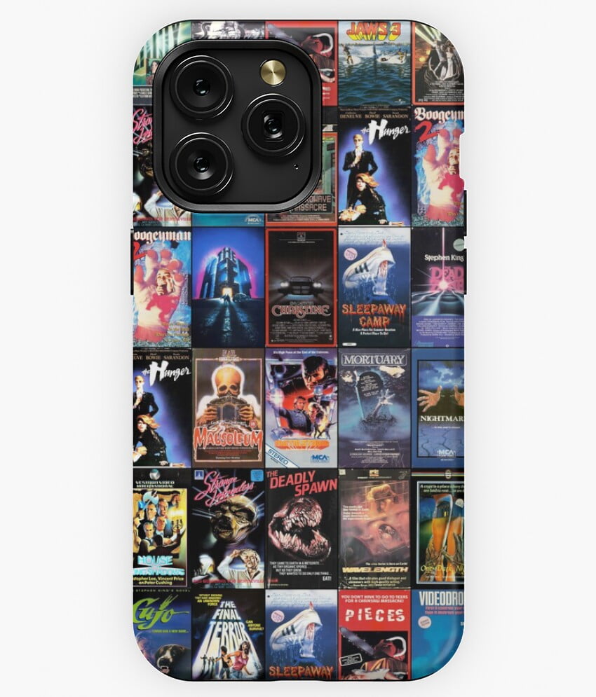RETRO HORROR VHS ARTWORK 1983 VINTAGE MOVIE A10676 Phone Case for ...