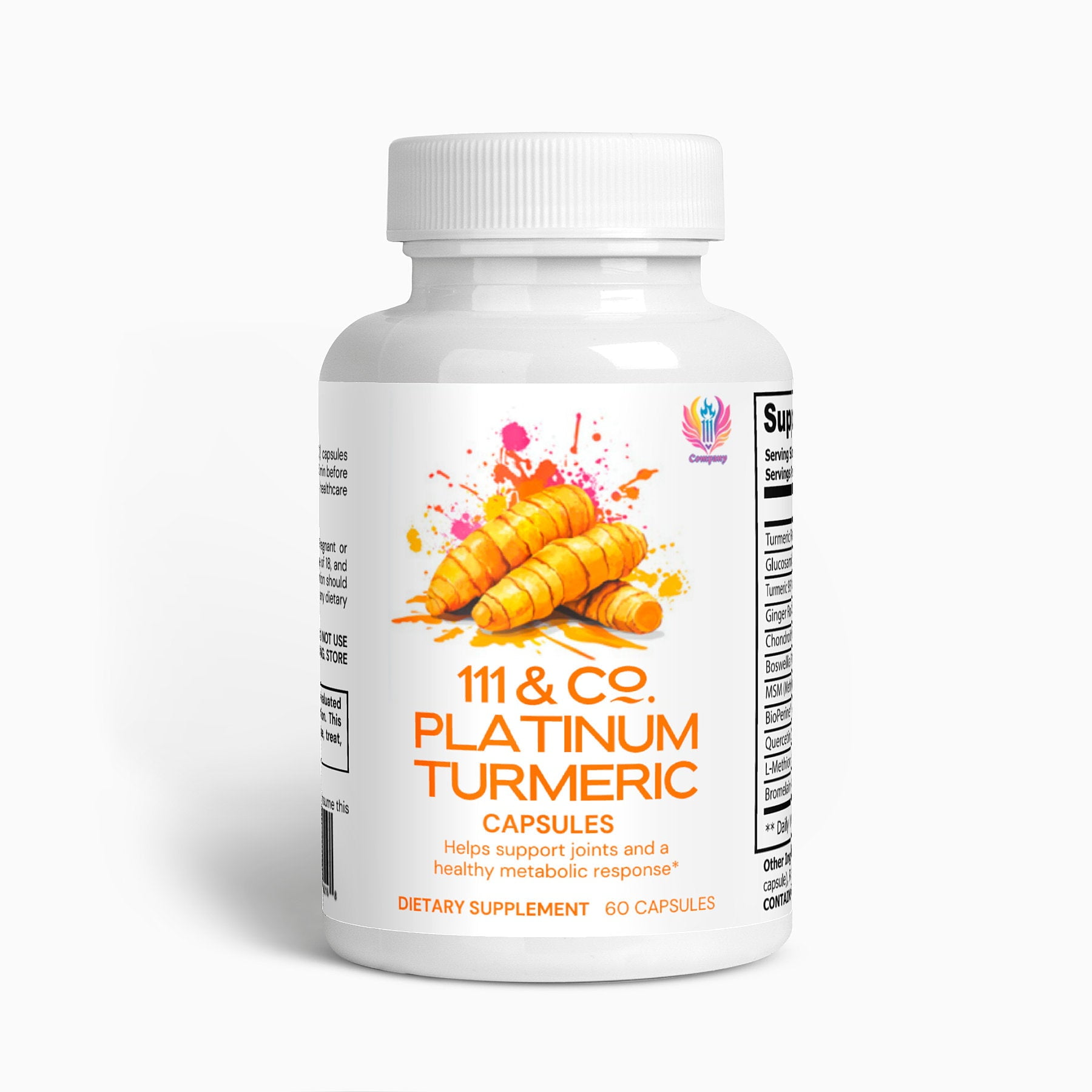 111 & Co. PLATINUM TUMERIC CAPSULES - Walmart.com