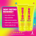 RETRO Rewind Sunburn After Sun Cream, Redness Relief, 2-Pack, 6.8 oz ...