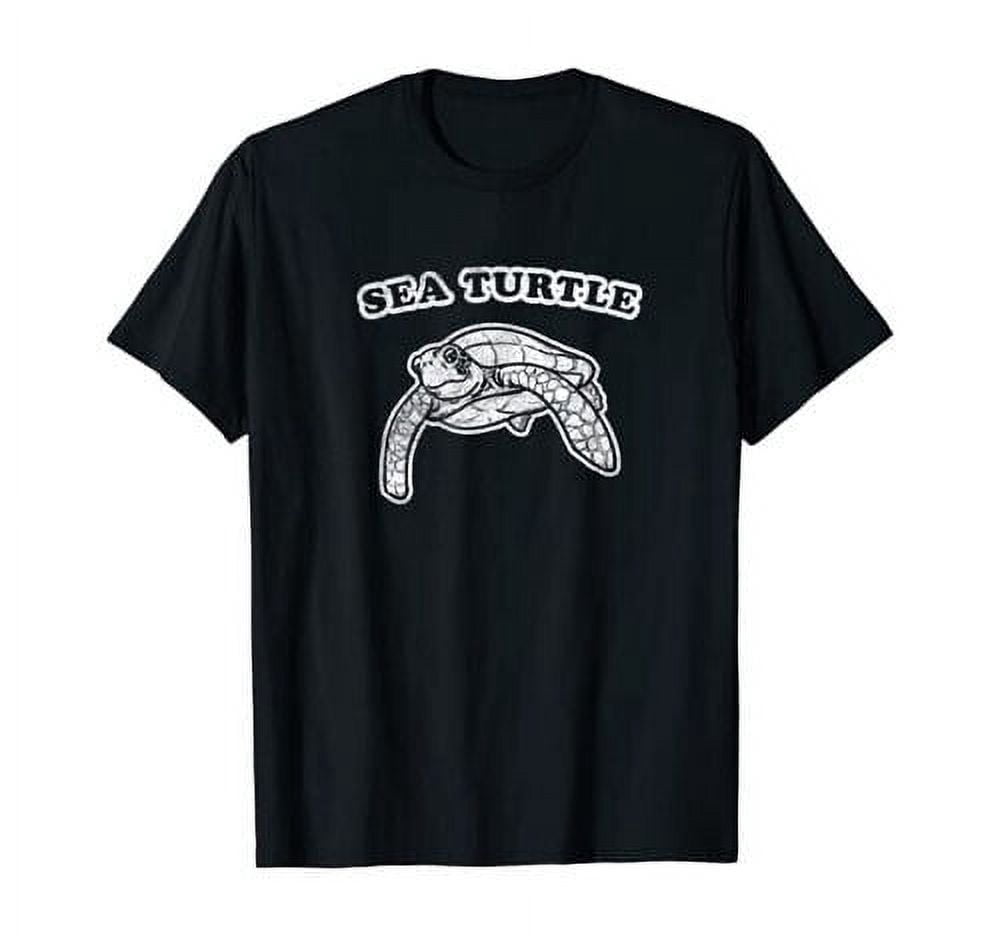 RETRO SEA TURTLE T-Shirt by Turbo Volcano - Distressed Style *NEW* 10 ...