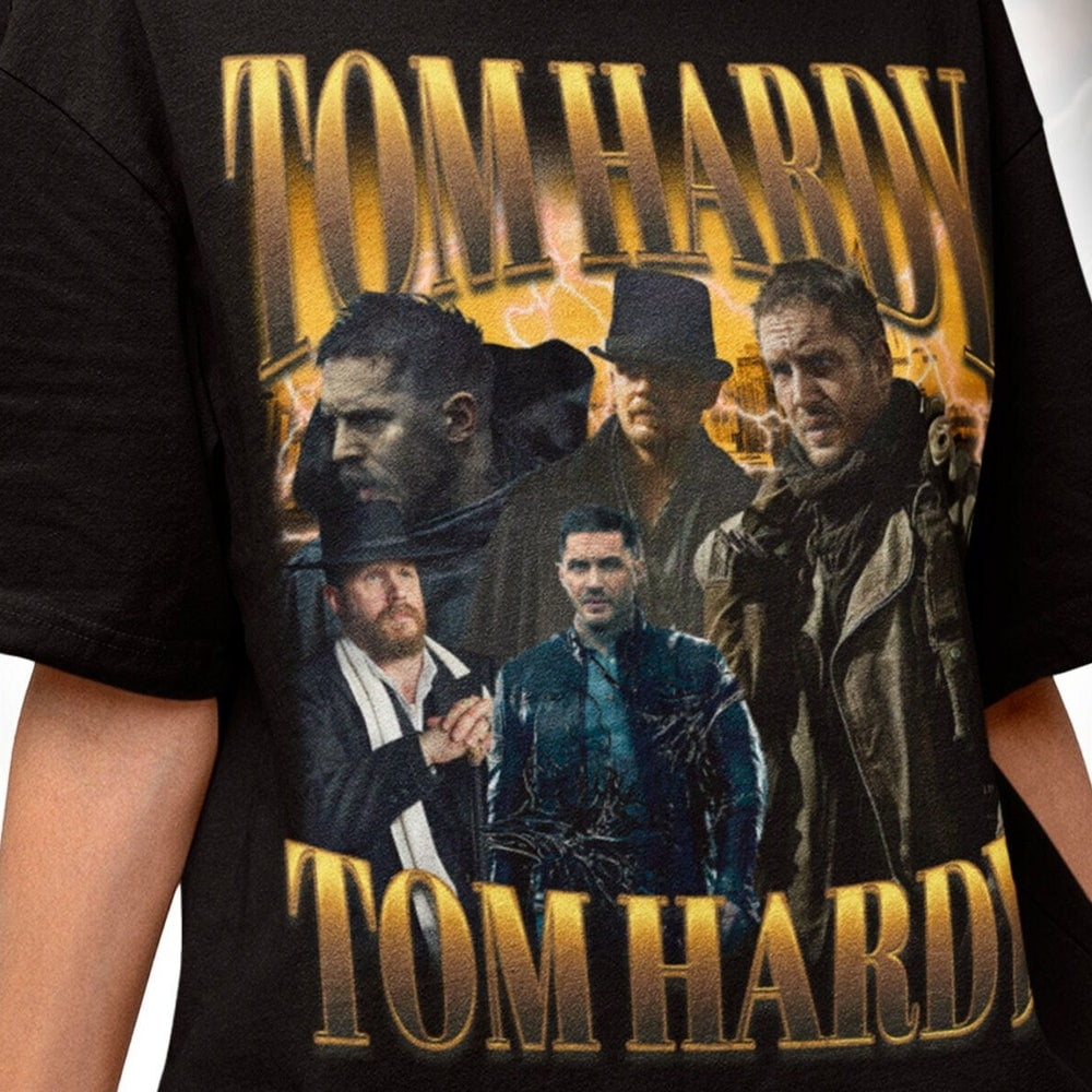 RETRO Tom Hardy T-Shirt - Tom Hardy - Tom Hardy Fan Merch - Tom Hardy ...