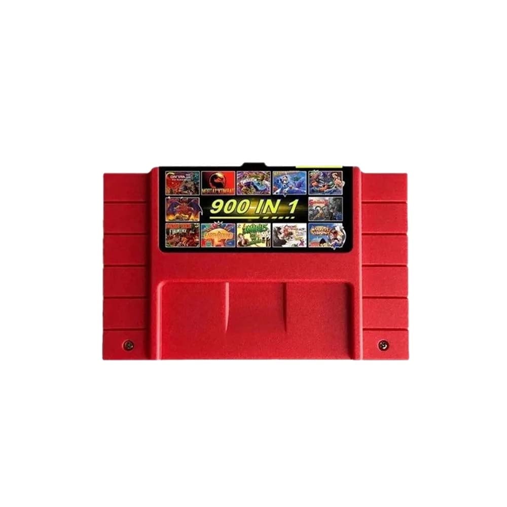 RETROTECH Super 900-in-1 Game Cartridge for SNES: 16-Bit Classic Games ...