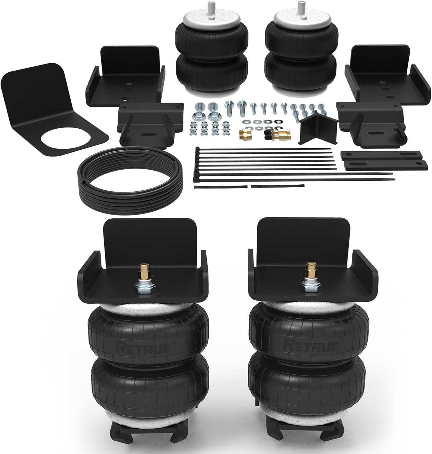 RETRUE Rear Air Bags Suspension Kit Compatible with 2019-2025 Chevrolet ...