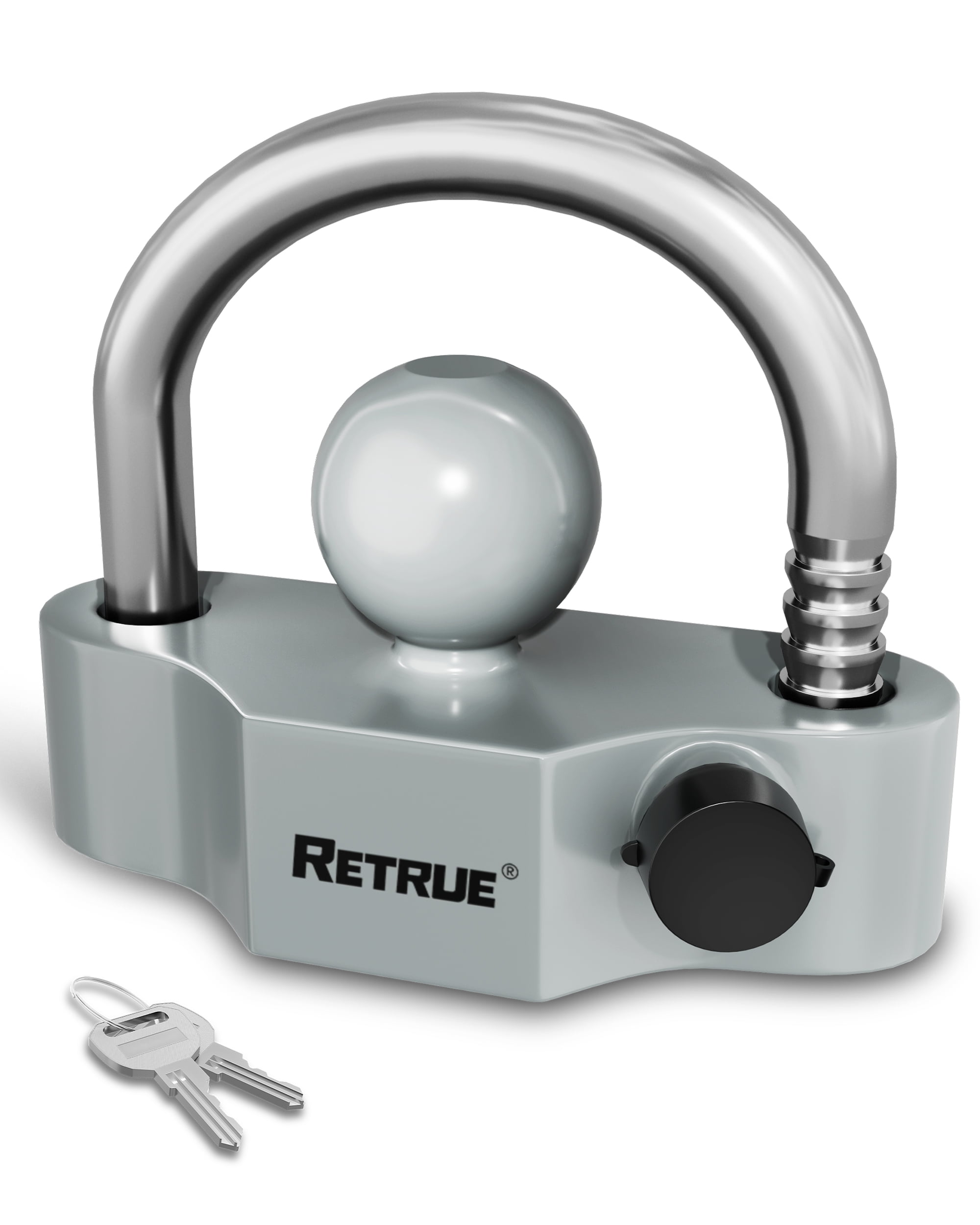 RETRUE Universal Coupler Lock Heavy-Duty Trailer Hitch Locks Ball Hitch ...