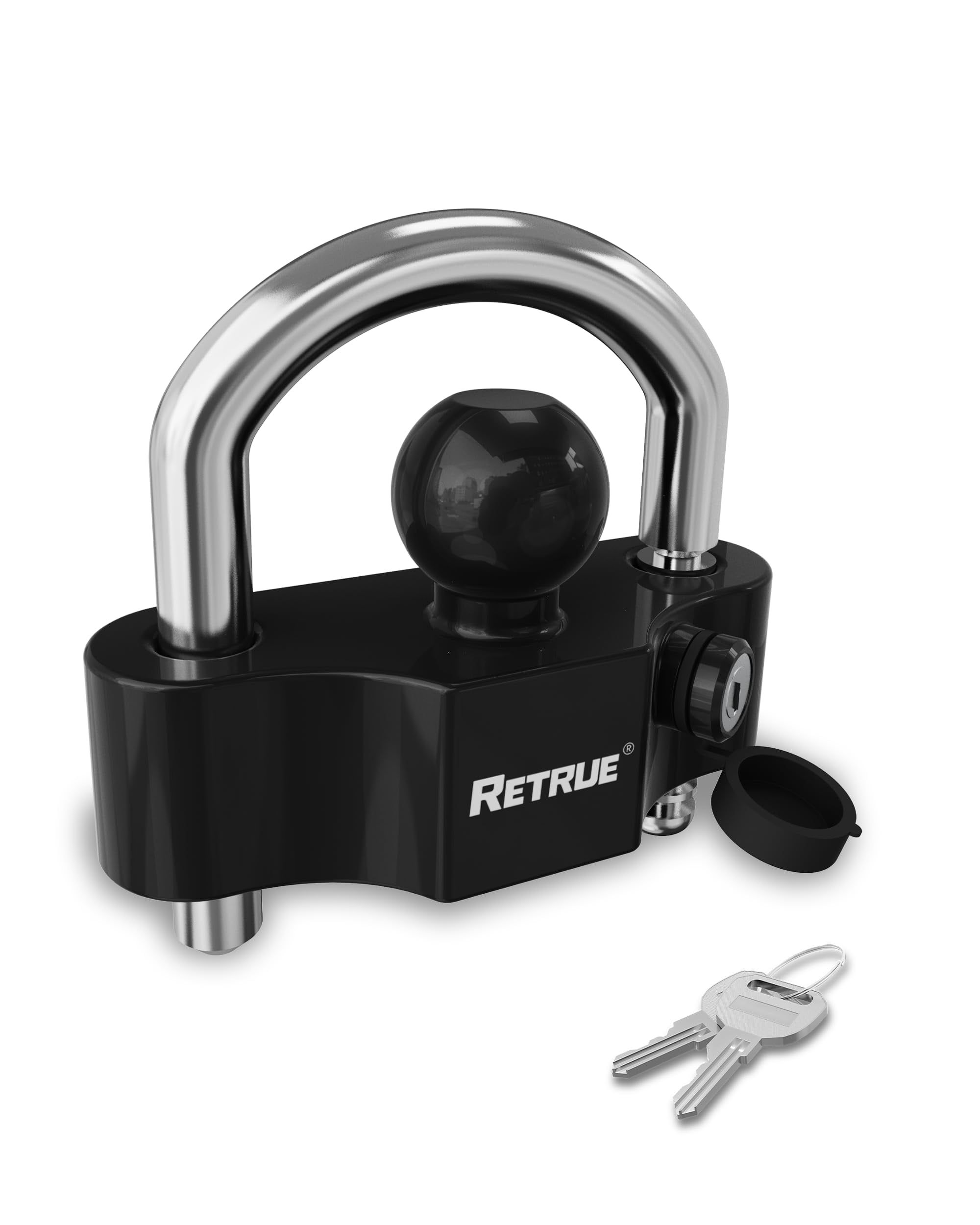 RETRUE Universal Coupler Lock RRF12 Trailer Locks Ball Hitch Trailer ...