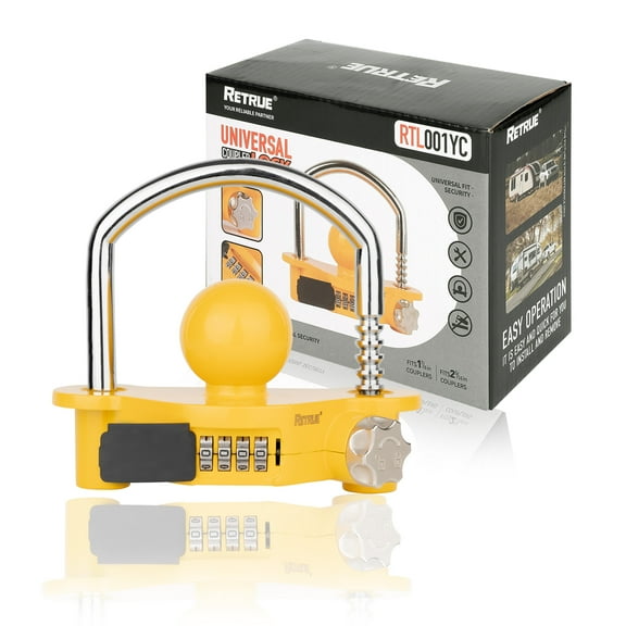 Universal Coupler Lock Trailer Locks Ball Hitch Trailer Hitch Lock ...