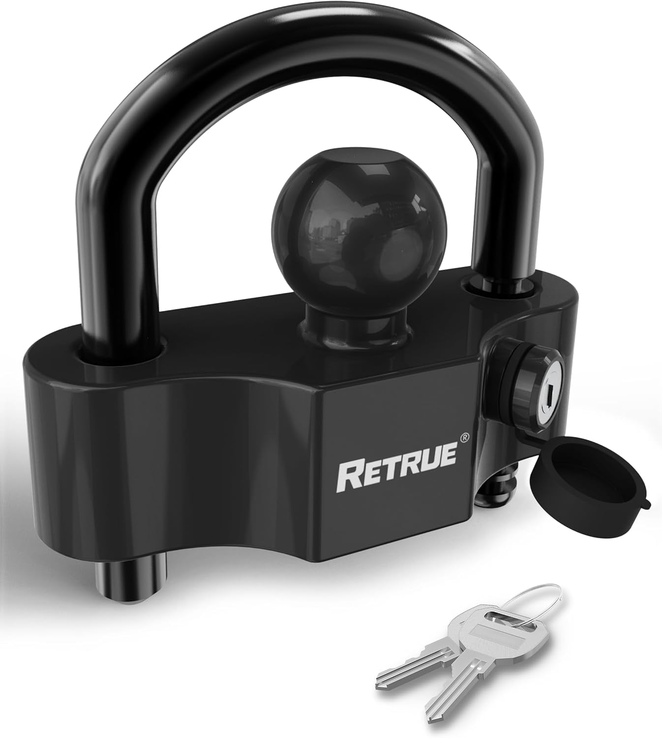 RETRUE Universal Coupler Lock Trailer Locks Ball Hitch Trailer Hitch ...
