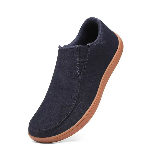 REUR RO RO Wide Shoes for Men Slip On Loafers Boat Leisure Vintage ...