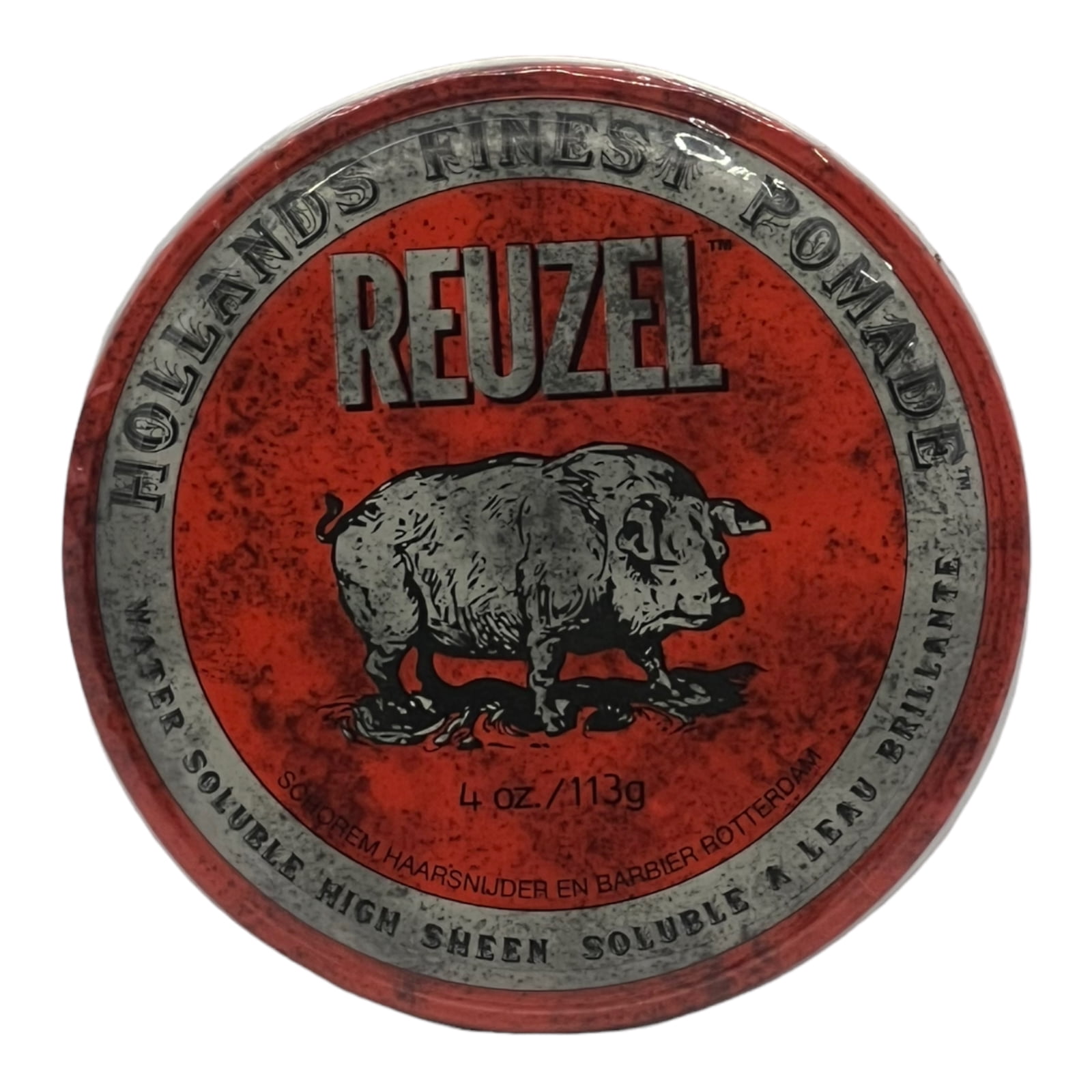 Reuzel Red Versatile Water Soluble Pomade 4 oz for Strong Hold and Shine - Walmart.com