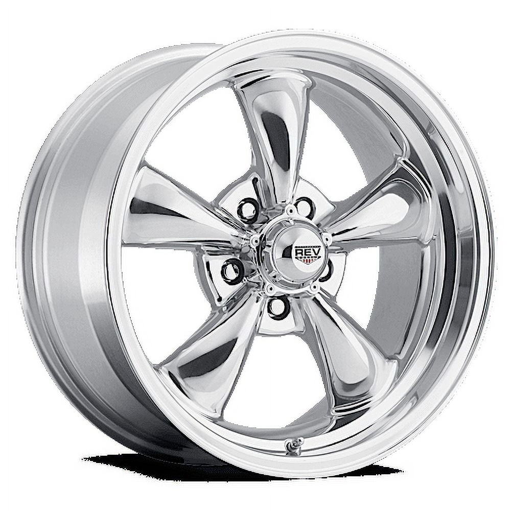 REV Wheels 100P-2807300 100 Series- 20x8 - 4.5 bs - 5x5/5x127 -Polished ...