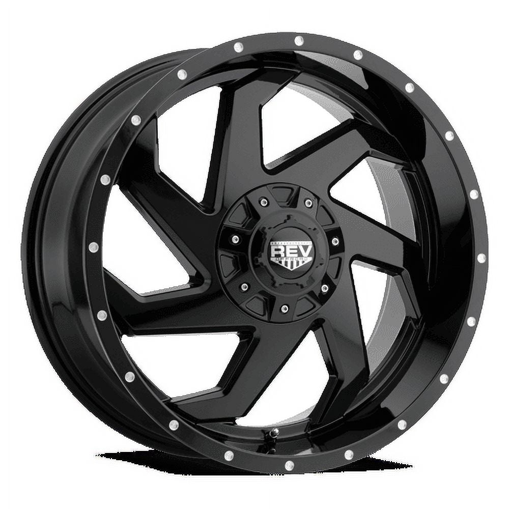 REV Wheels 895 Series 20x9 Black Rims, Metal 4.53 bs 6x5.5/6x135 for ...