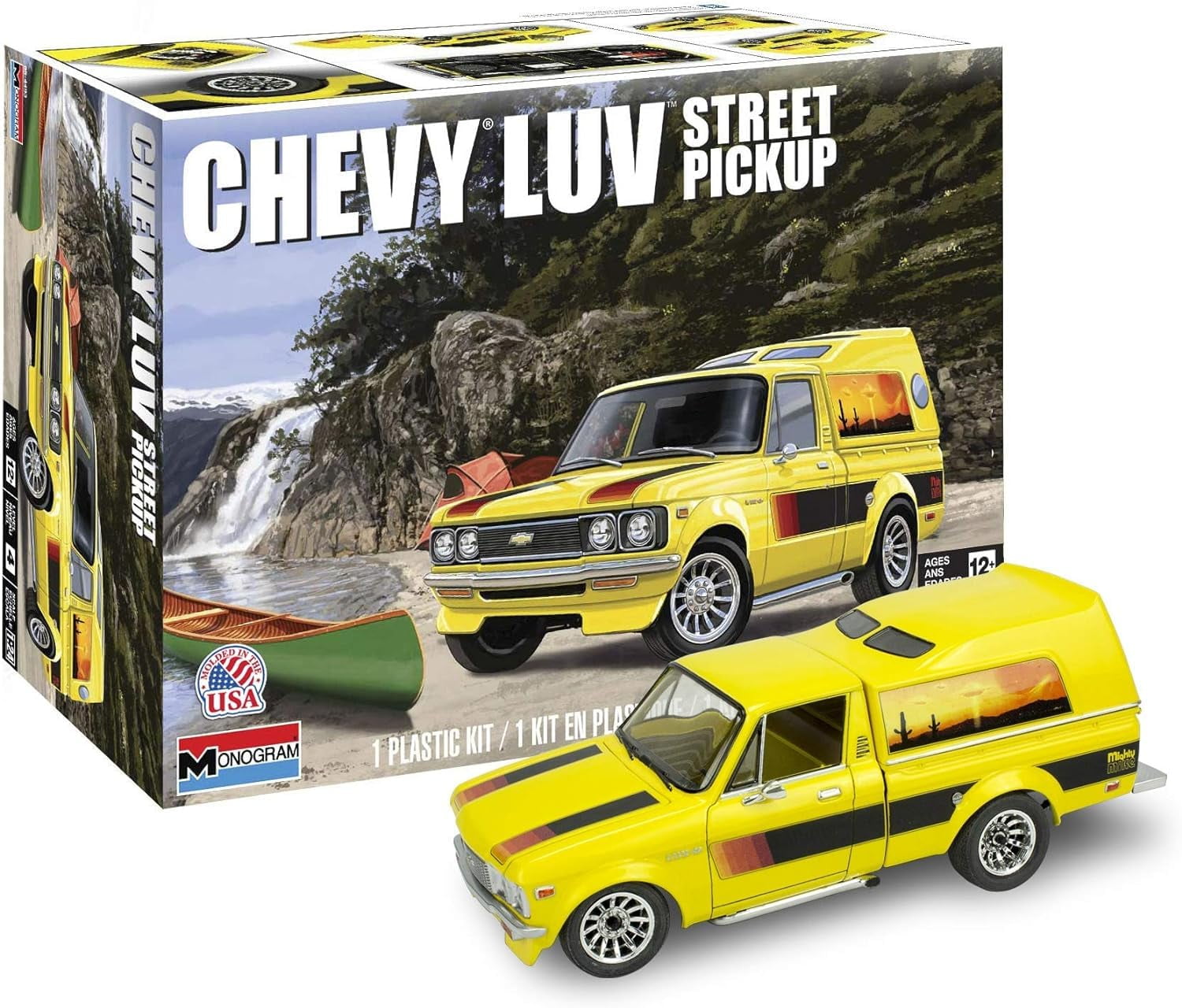 REVELL USA, LLC Plastic Model KIT, Chevy LUV Street Pickup Truck ...
