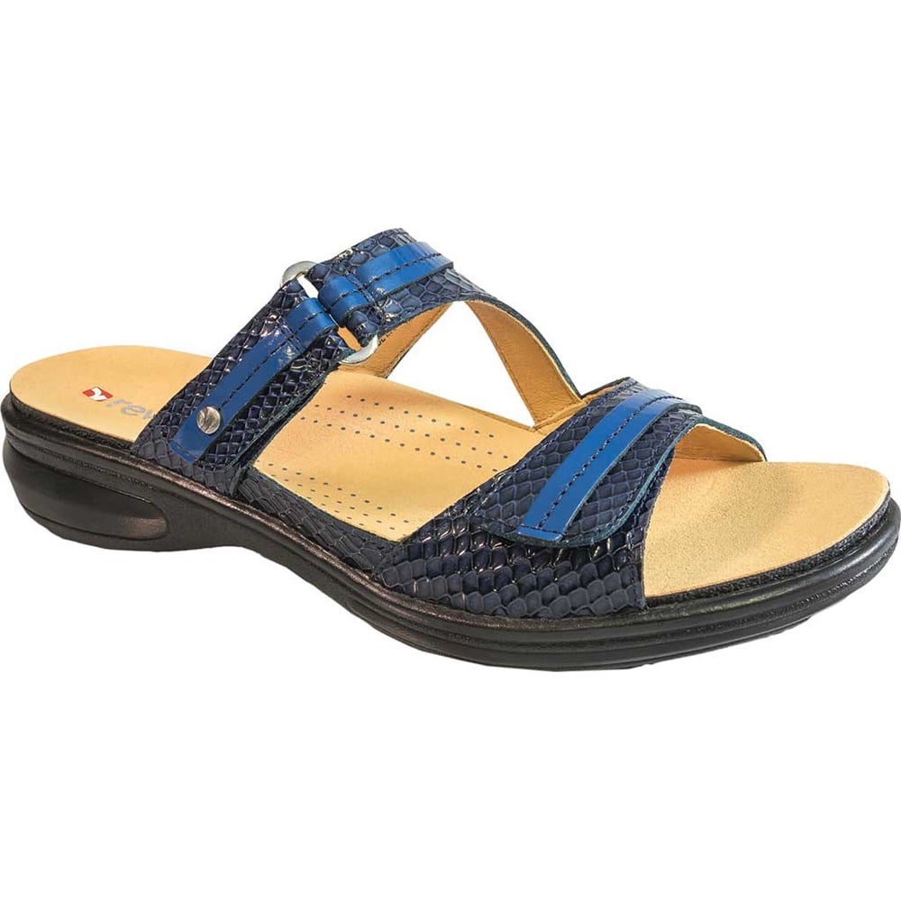 Revere Rio Women Sandals In Sapphire/navy Lizard - Walmart.com