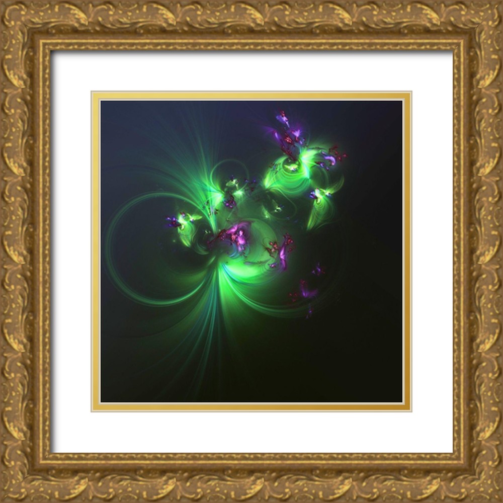 REVILO 20x20 Gold Ornate Wood Framed with Double Matting Museum Art Print Titled - Orphe ...