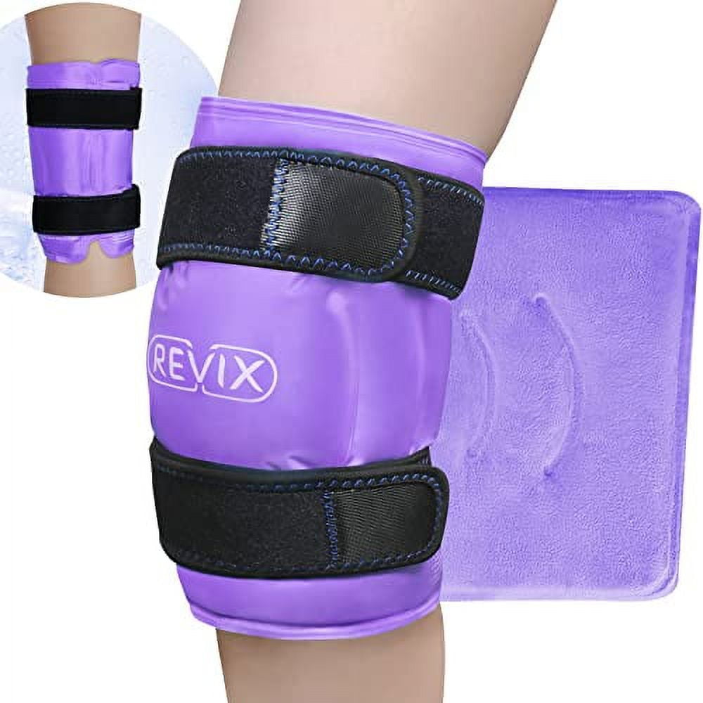 REVIX XL Knee Ice .. Wrap Around Entire Knee, .. Gel Ice Pack for ...