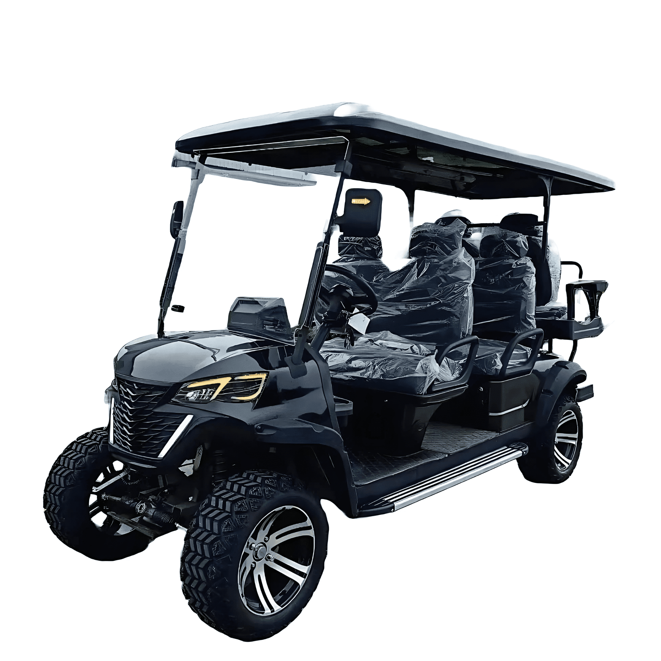 Revolution Outdoors E4x 6 Seater 60v Lithium Ion Golf Cart For Outdoor