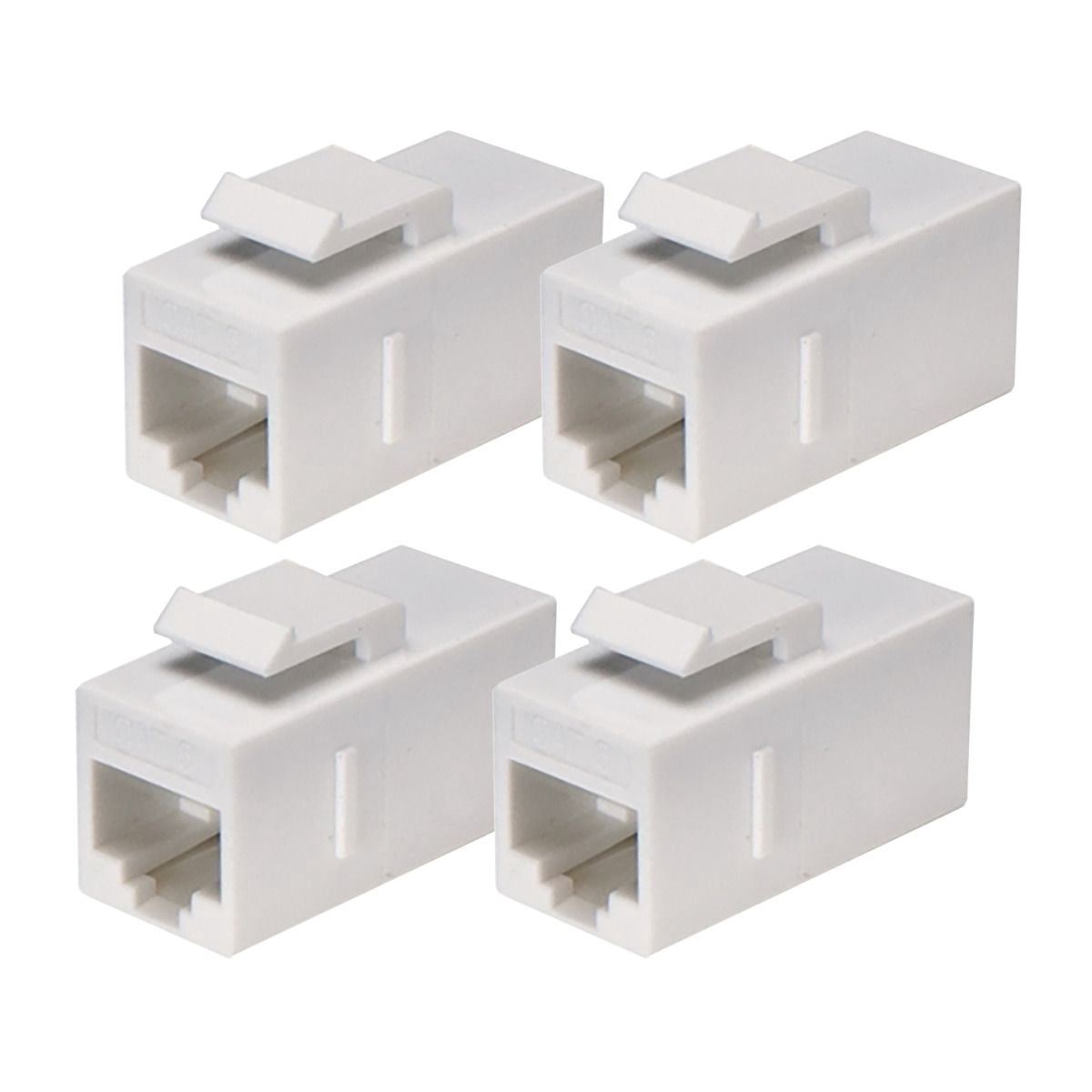 REVO RJ45 Female to Female Keystone Style Indoor Network Coupler (4 ...