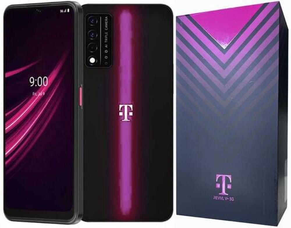 A&R BROTHER REVVL V+ Unlocked Smartphone, 64GB, Blue, 5G Ready, Triple ...