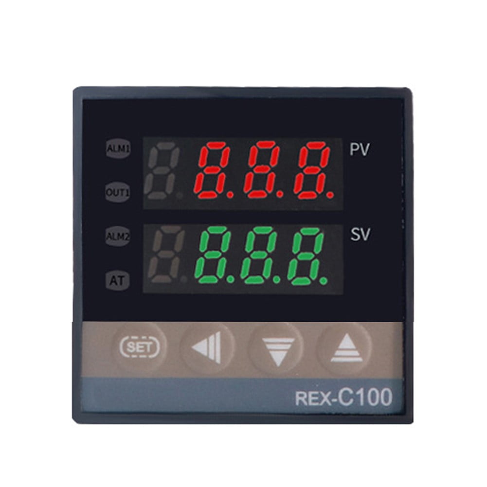 REX-C100 SSR DN+SSR-25DA+M6 British 1mTemperature Controller and Thermocouple - Walmart.com