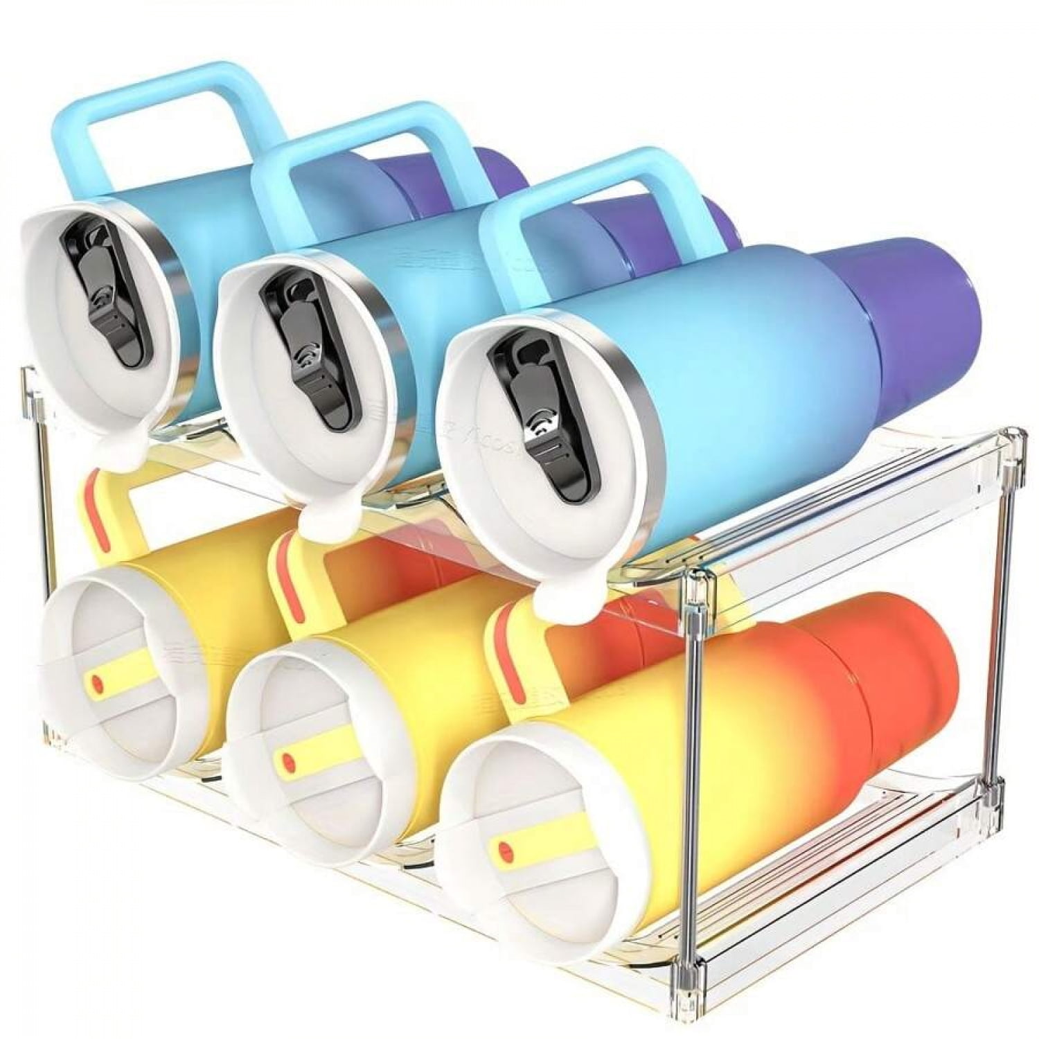 REZJSWFSMMJ 6 Bottles Large Organization Rack For 40 Oz Tumbler With ...