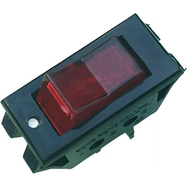 RF-1001 Rocker Switch 3 Pins 2 Positions 10A 250VAC Switch with Red ...
