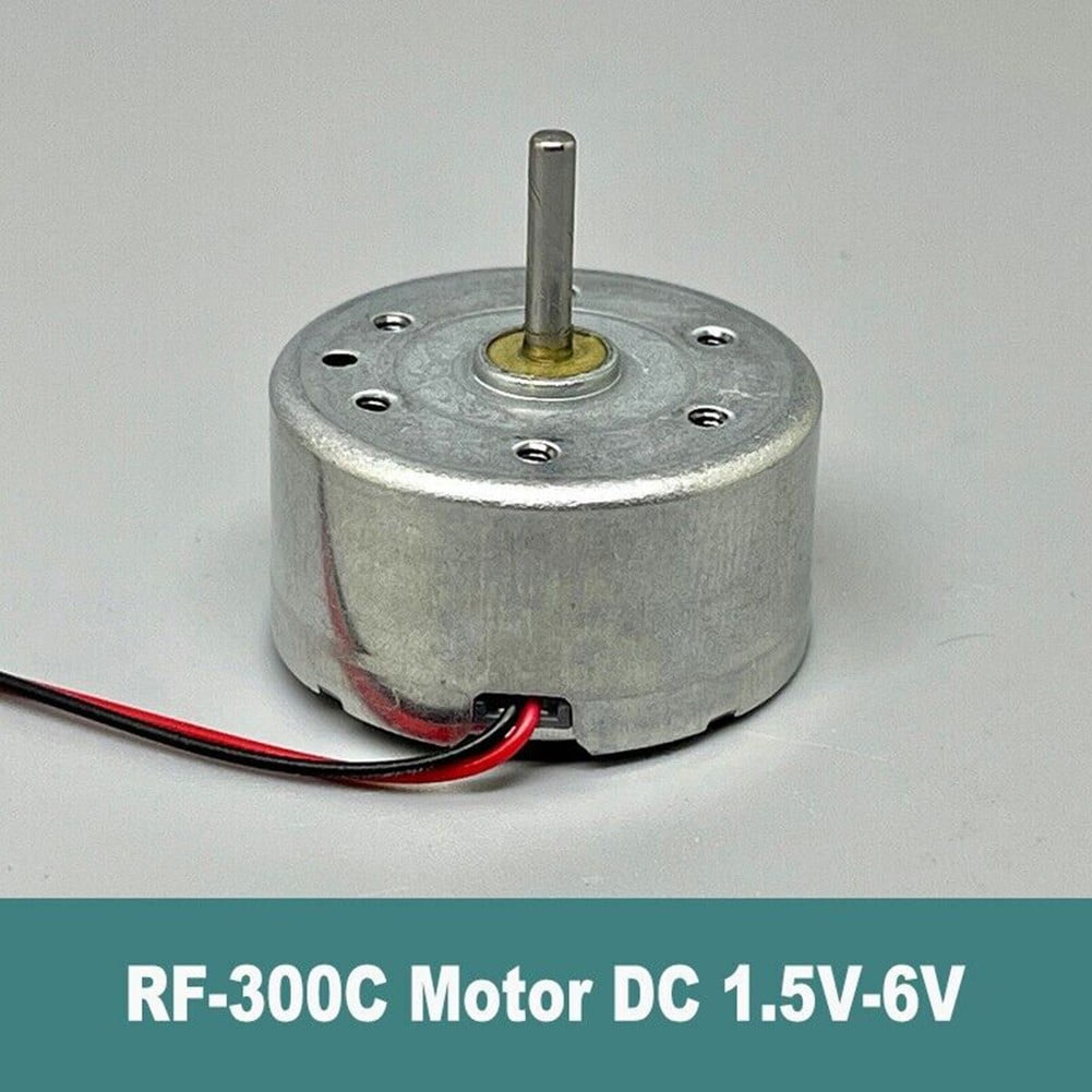 RF-300CA RC-300 DC 3V 5V 6V 10300RPM Mini 24mm Round Electric Motor 2mm ...