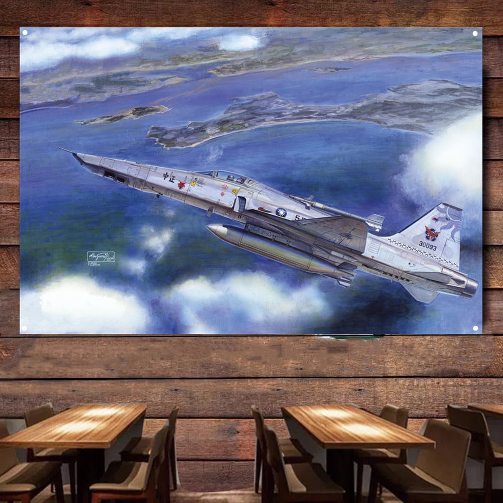 RF-5E Tigereye Fighter Jet Tapestry Wall Art - Experience Aviation ...