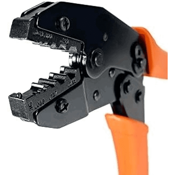 RF Coax Ratcheting Crimp Tool Lite For RG58 RG59 RG62 RG174 Fiber Optic ...