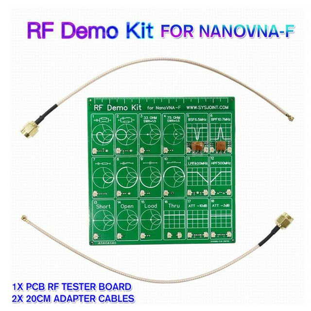 RF Demo Kit Open Circuit Calibration Circuit Vector Network Test PCB ...