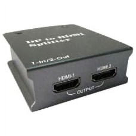 RF-Link DHS-6120 RF-Link DP-to-HDMI 2-Port Splitter with Extend Display ...