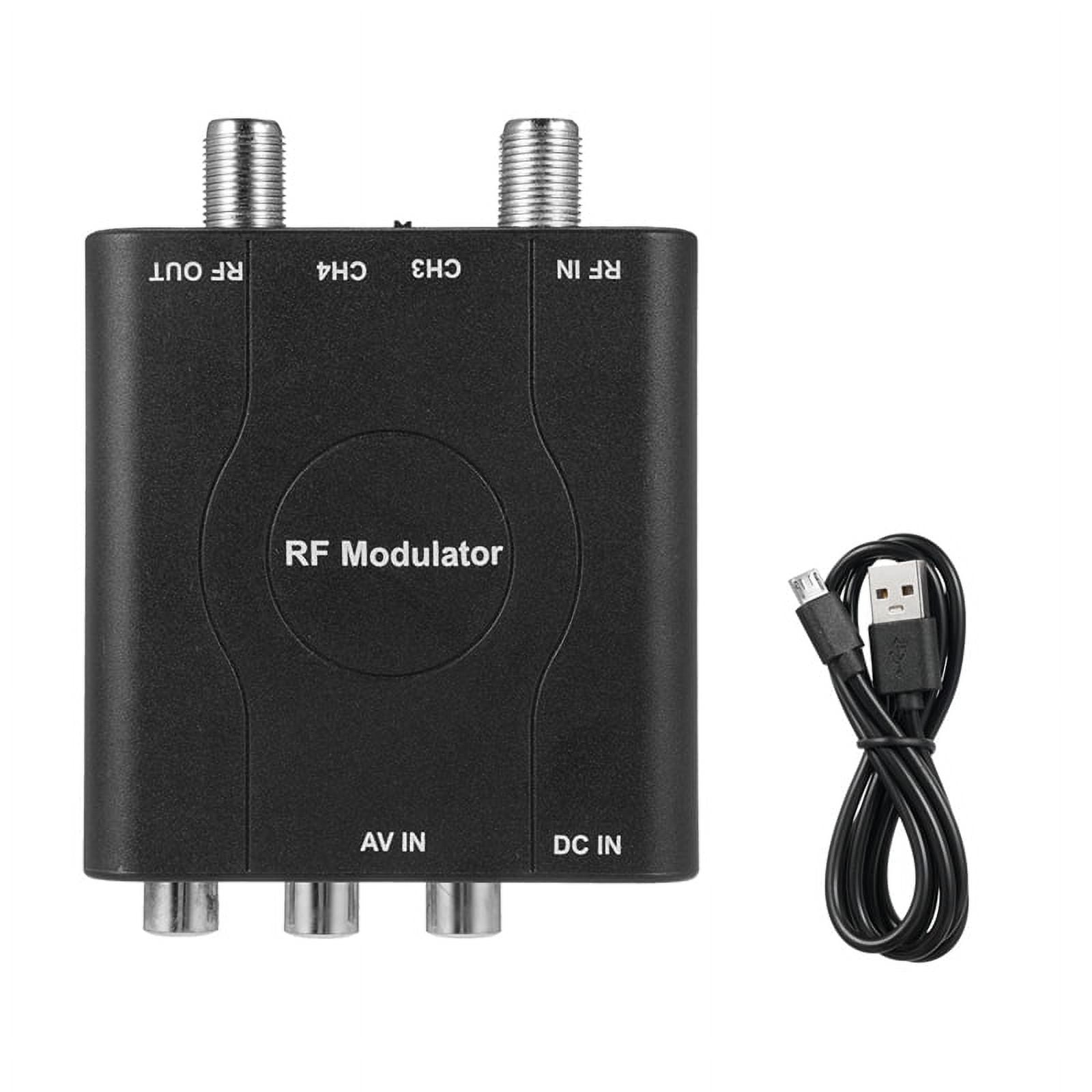 RF Modulator AV to RF Converter M61A AV TO RF CH3/CH4 Channels Video ...