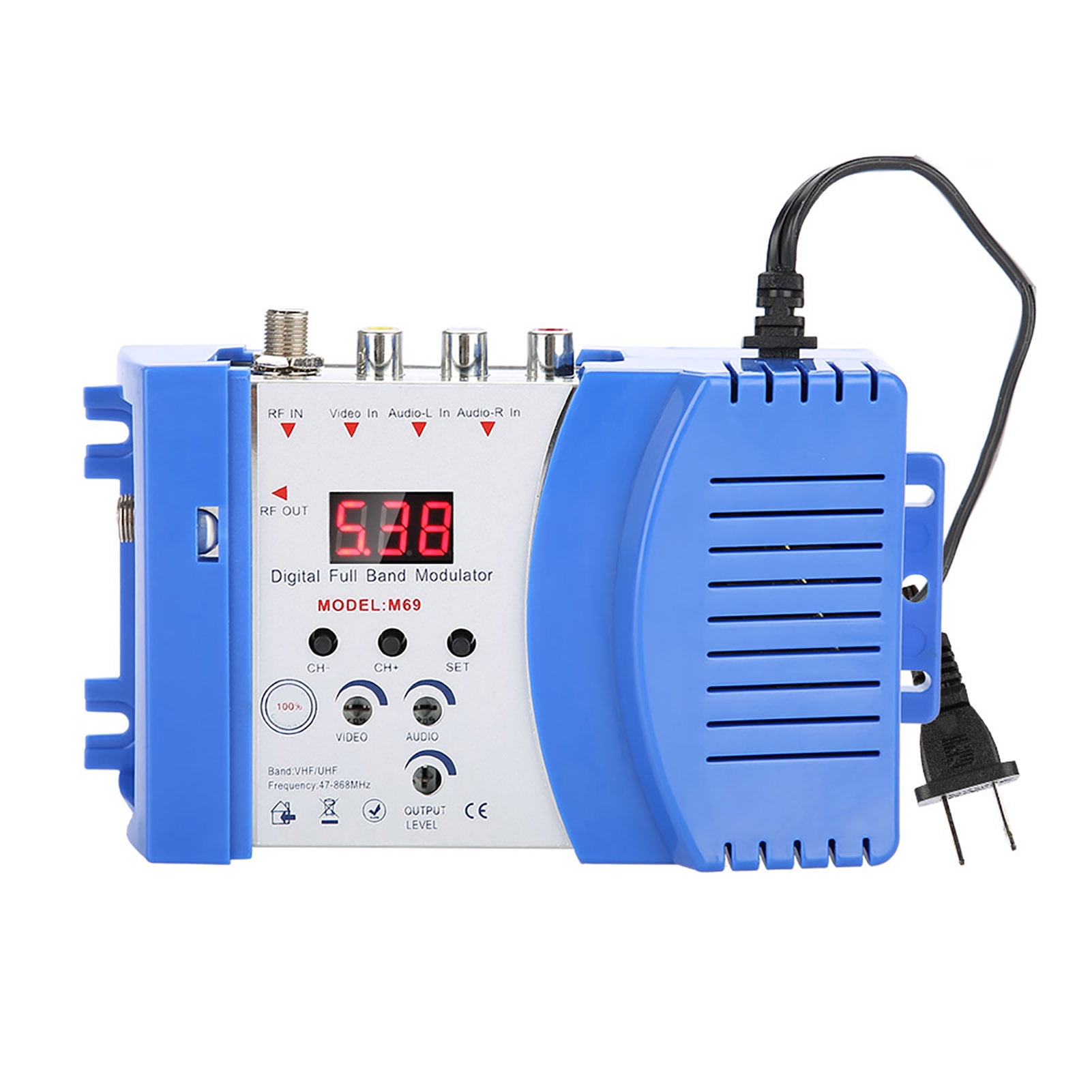 RF Modulator R-CA Coaxial Adapter, Rf Modulator Avrf Avtv Converter Vhf ...