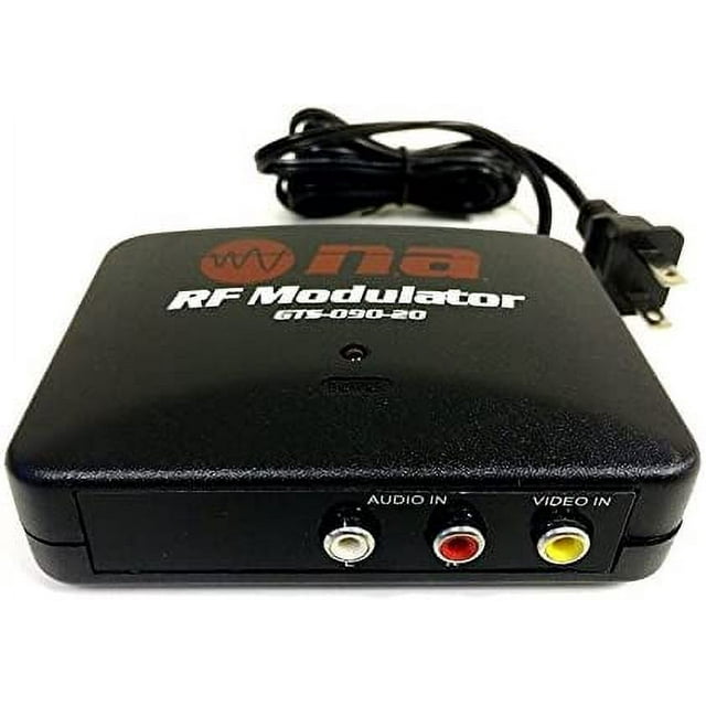 Nippon Power RF Modulator - AV to Coaxial Cable Conversion, TV Switch ...