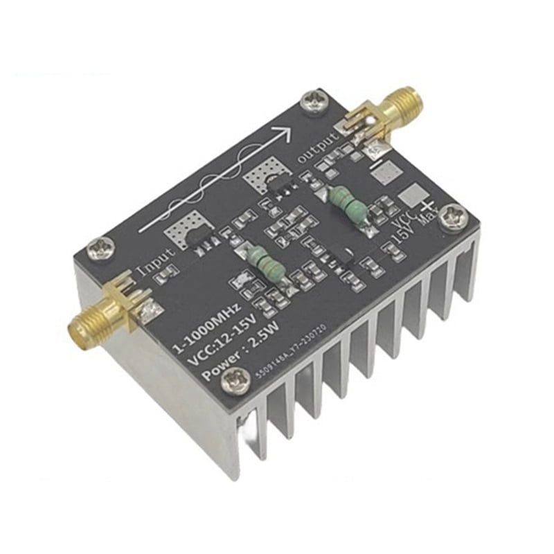 RF Power Amplifier 1-1000MHz/2.5W HF VHF UHF FM Frequency Modulation ...