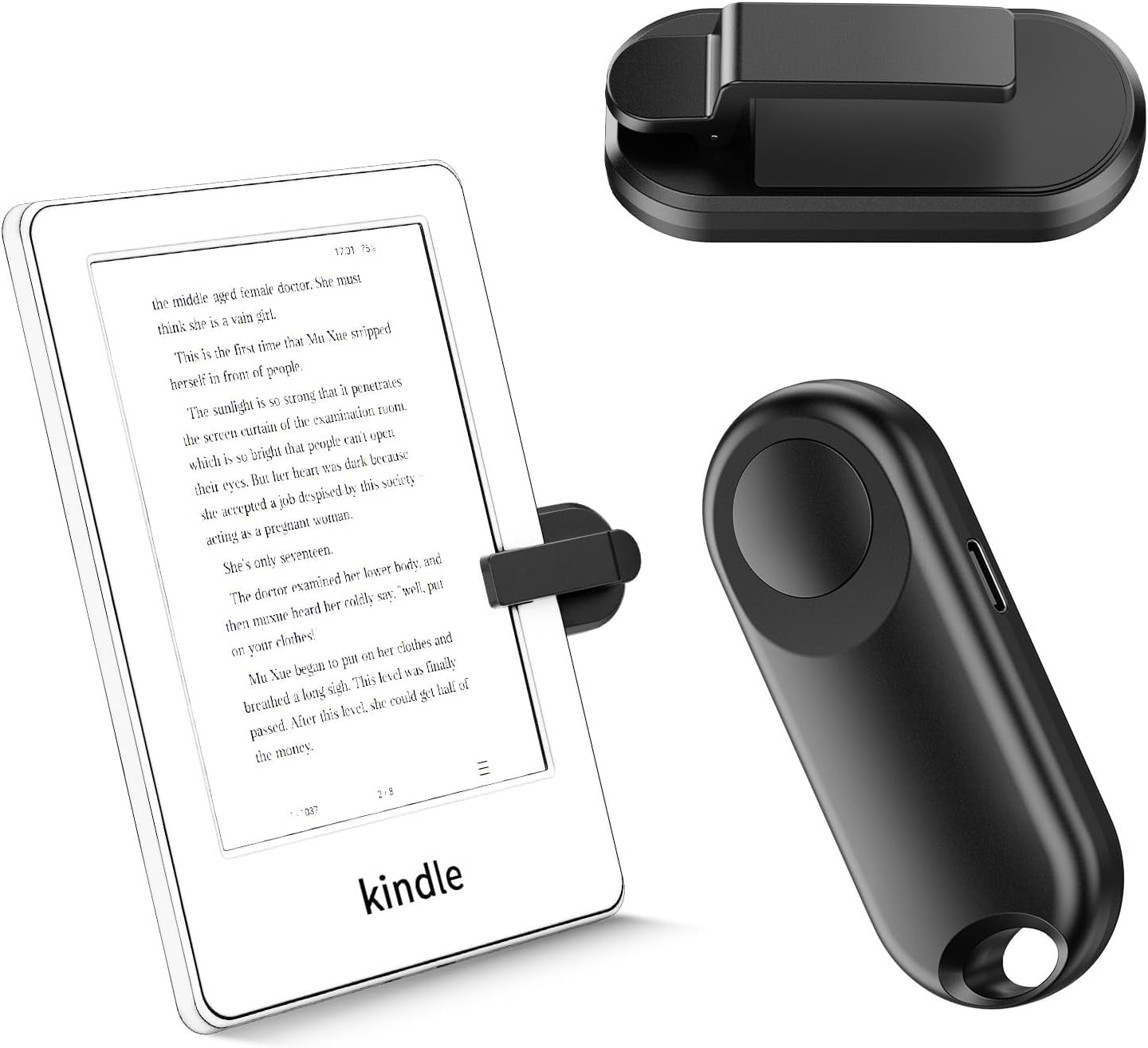 RF Remote Control Page Turner for Kindle Paperwhite Accessories Ipad ...