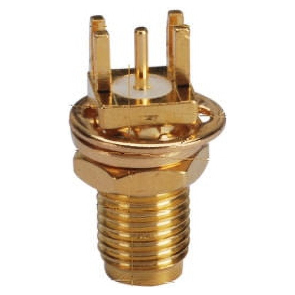 RF SMA Female End Launch Jack Bulkhead for 0.062"(1.6mm) PCB Mount ...