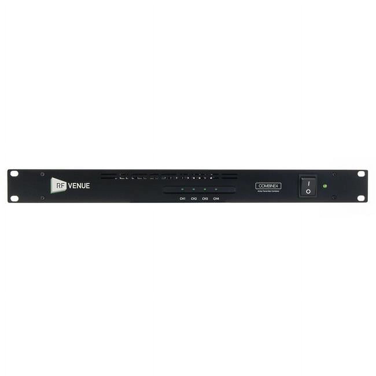 RF Venue RFV-COMBINE4 Signal Combiner for IEM Transmitters - Walmart.com