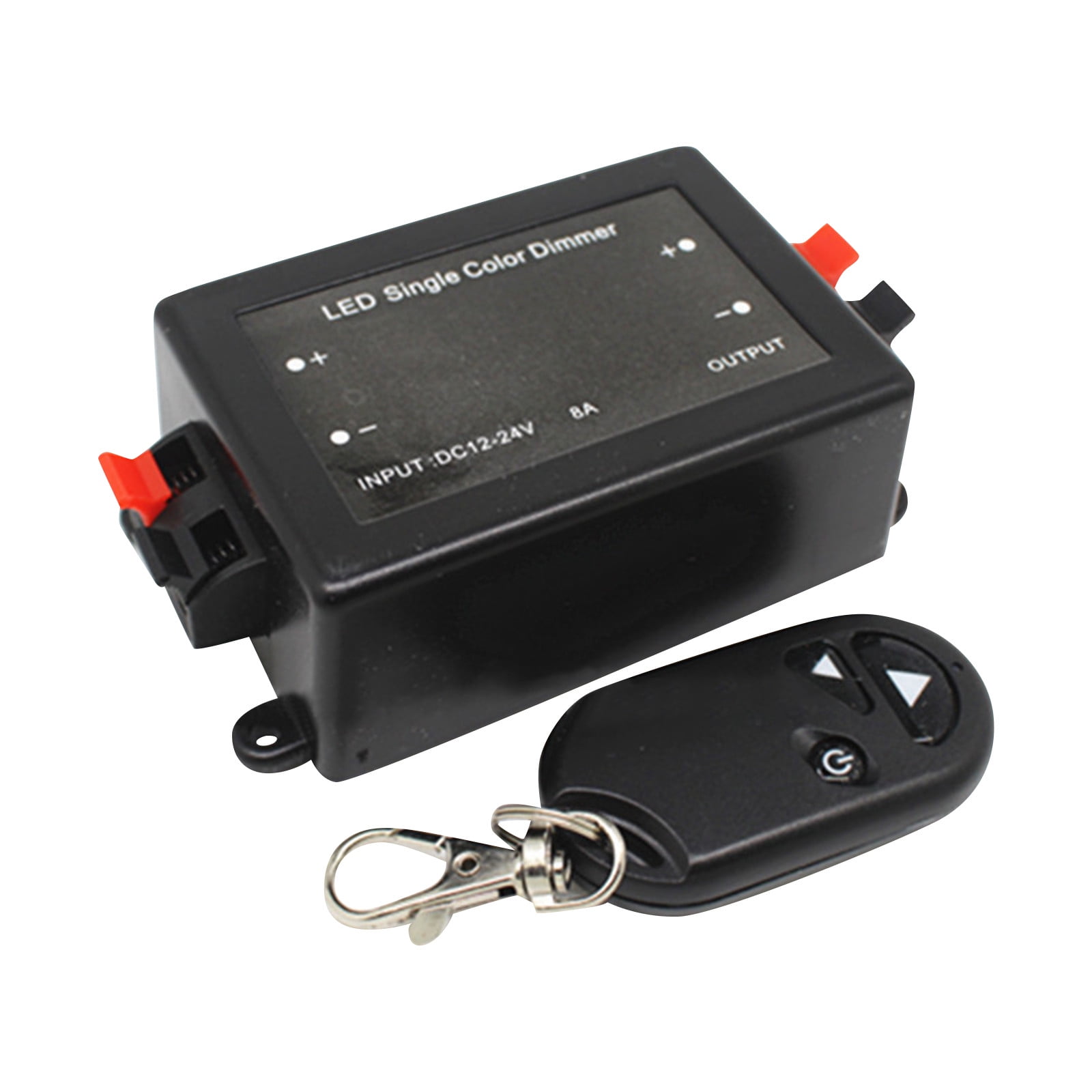 RF Wireless RF 3-button Remote Control Monochrome Dimmer LED Strip ...