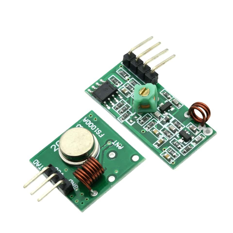 RF Wireless Receiver Module Transmitter 315/433MHz DC5V for Raspberry PI Smart Home Ordinary ...