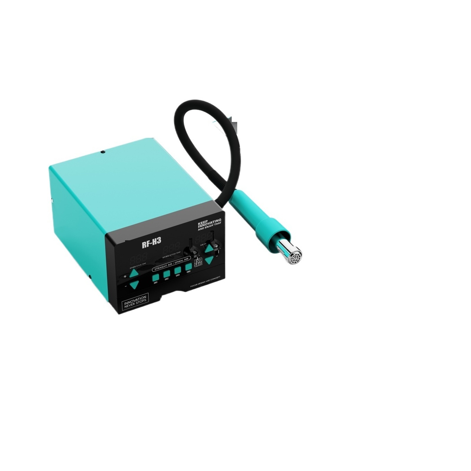 RF4 Hot Air Rework Station, Using High-Power Pure Copper Toroidal ...